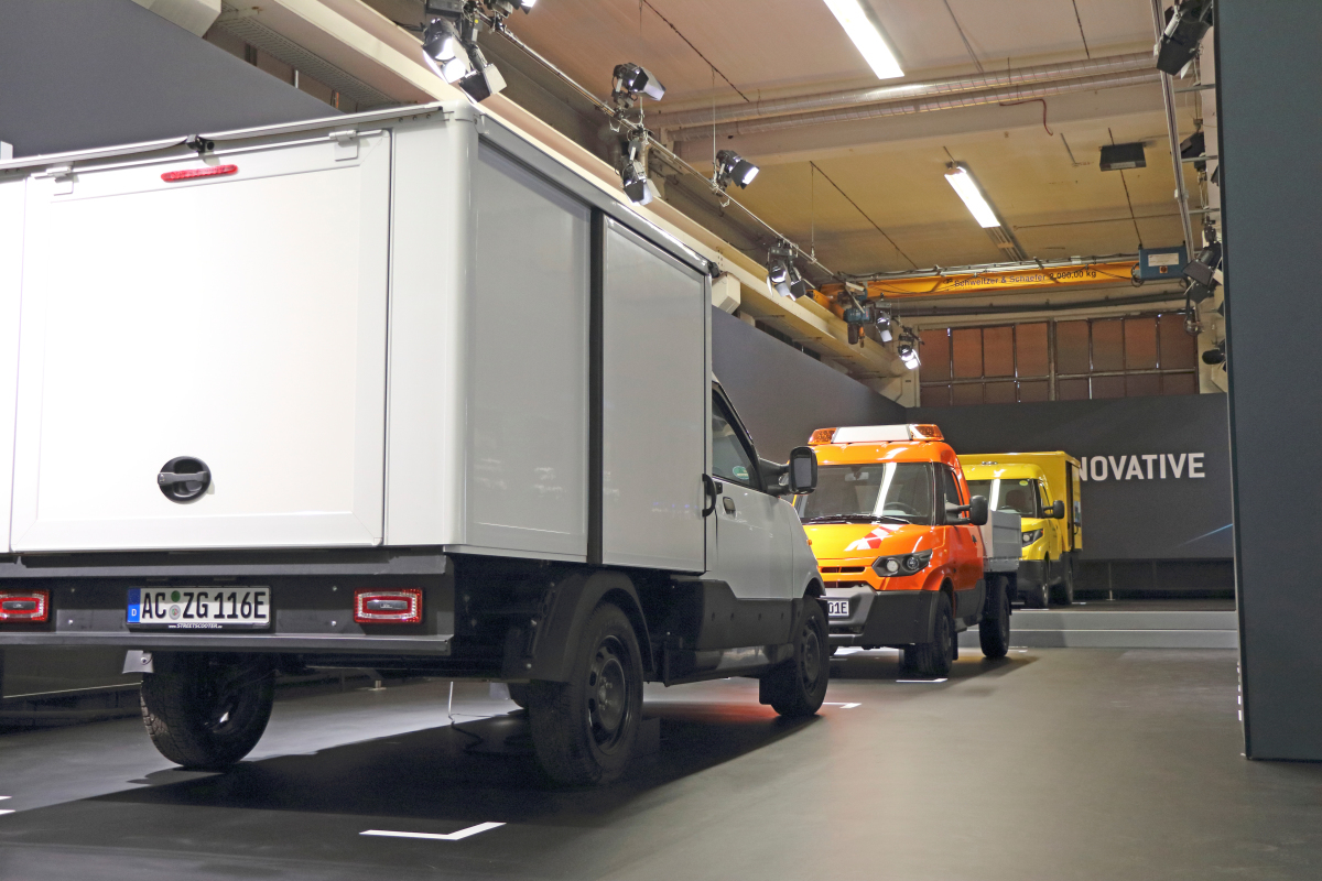 StreetScooter - Maßgeschneiderte E-Nutzfahrzeuge für Handwerker ...