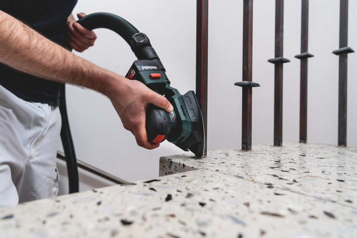 12-Volt-Akku-Schleifer von Metabo so klein wie möglich - bauhandwerk