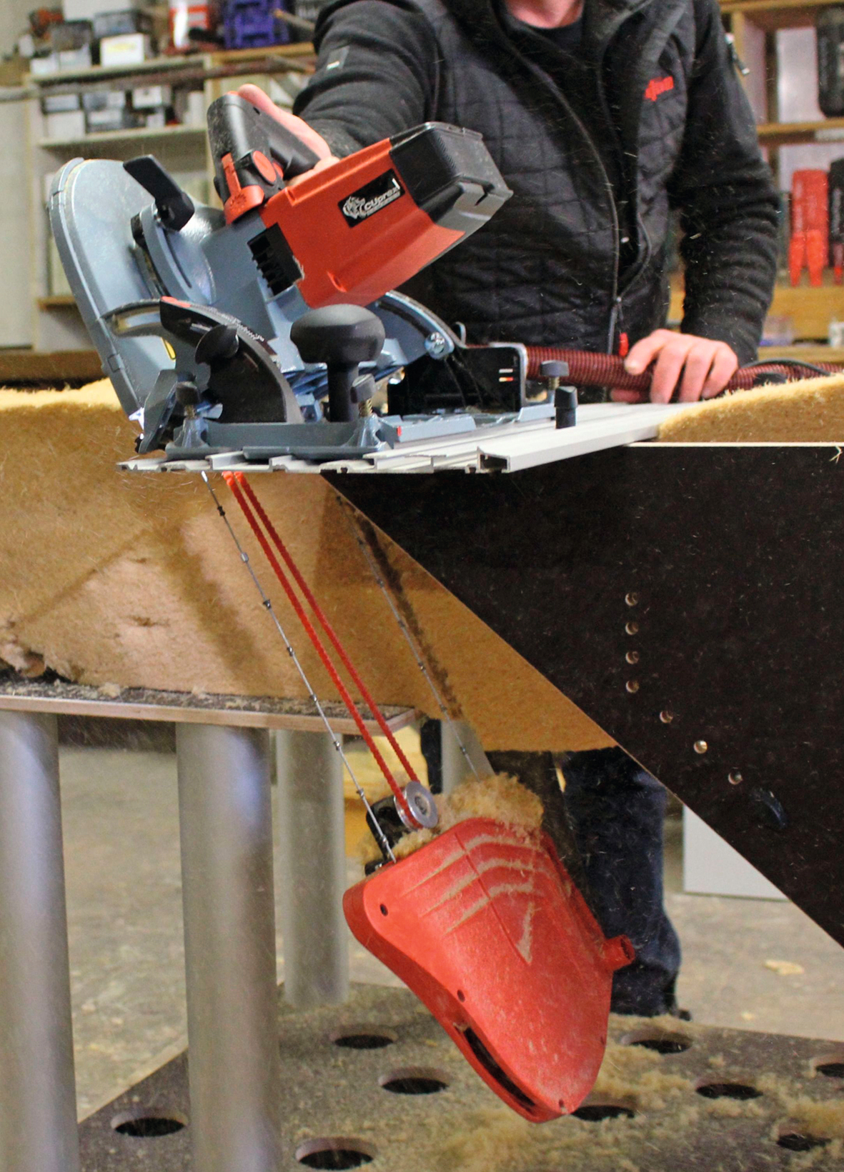 Dämmstoffseilsäge von Mafell im Praxistest - bauhandwerk