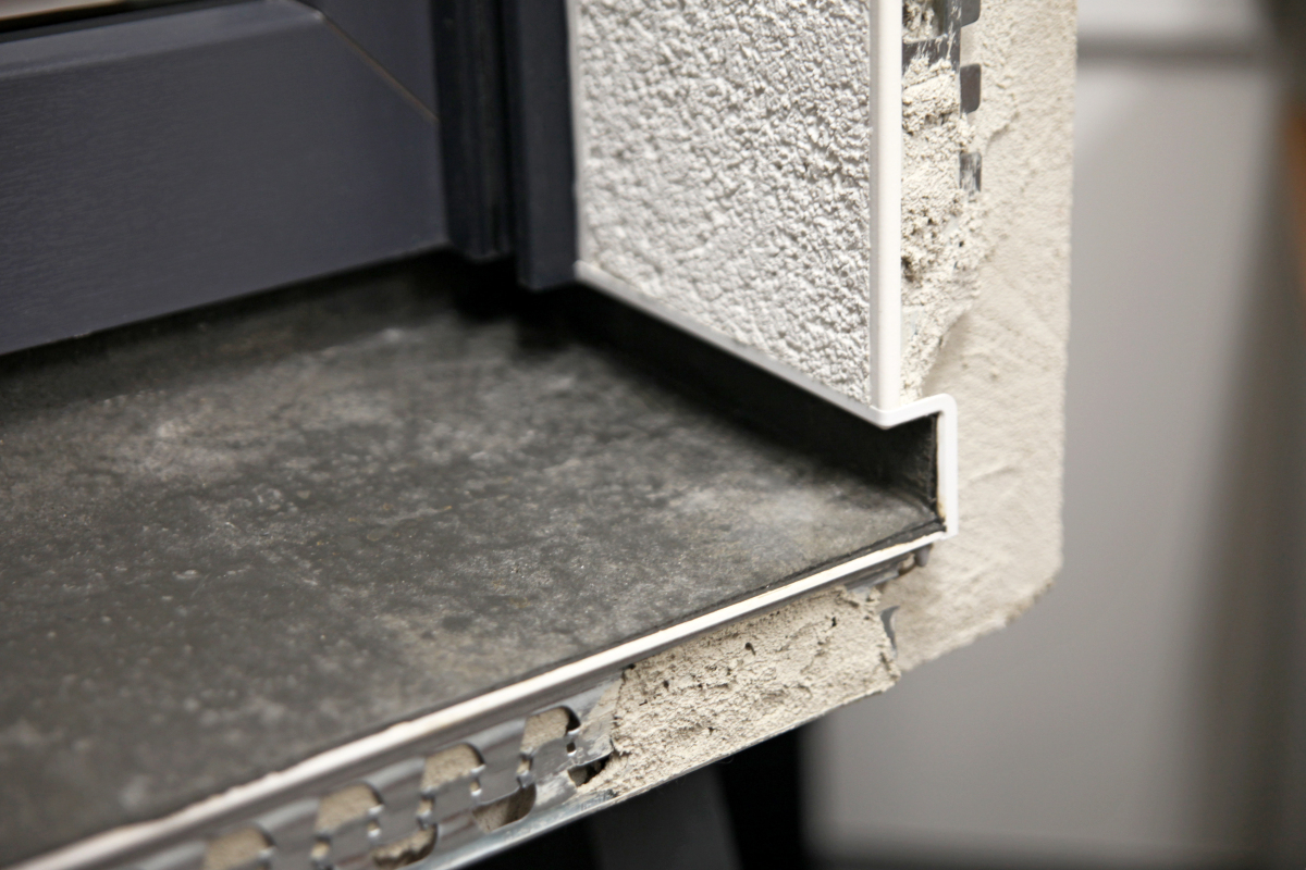 Sauberes Verputzen am Fenster mit dem Putzabschlussprofil von Stefan ...