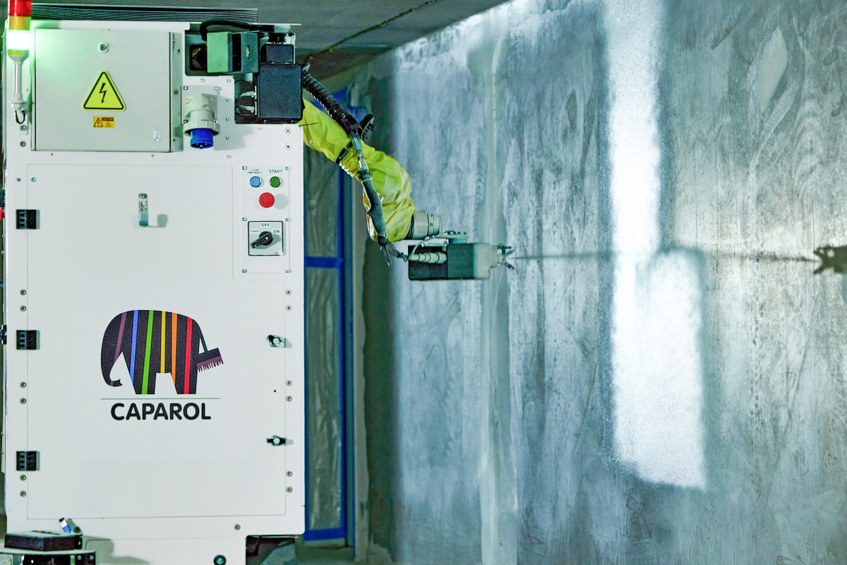 Caparol verhilft der Malerbranche dank Roboter-Technologie zu mehr Effizienz - bauhandwerk