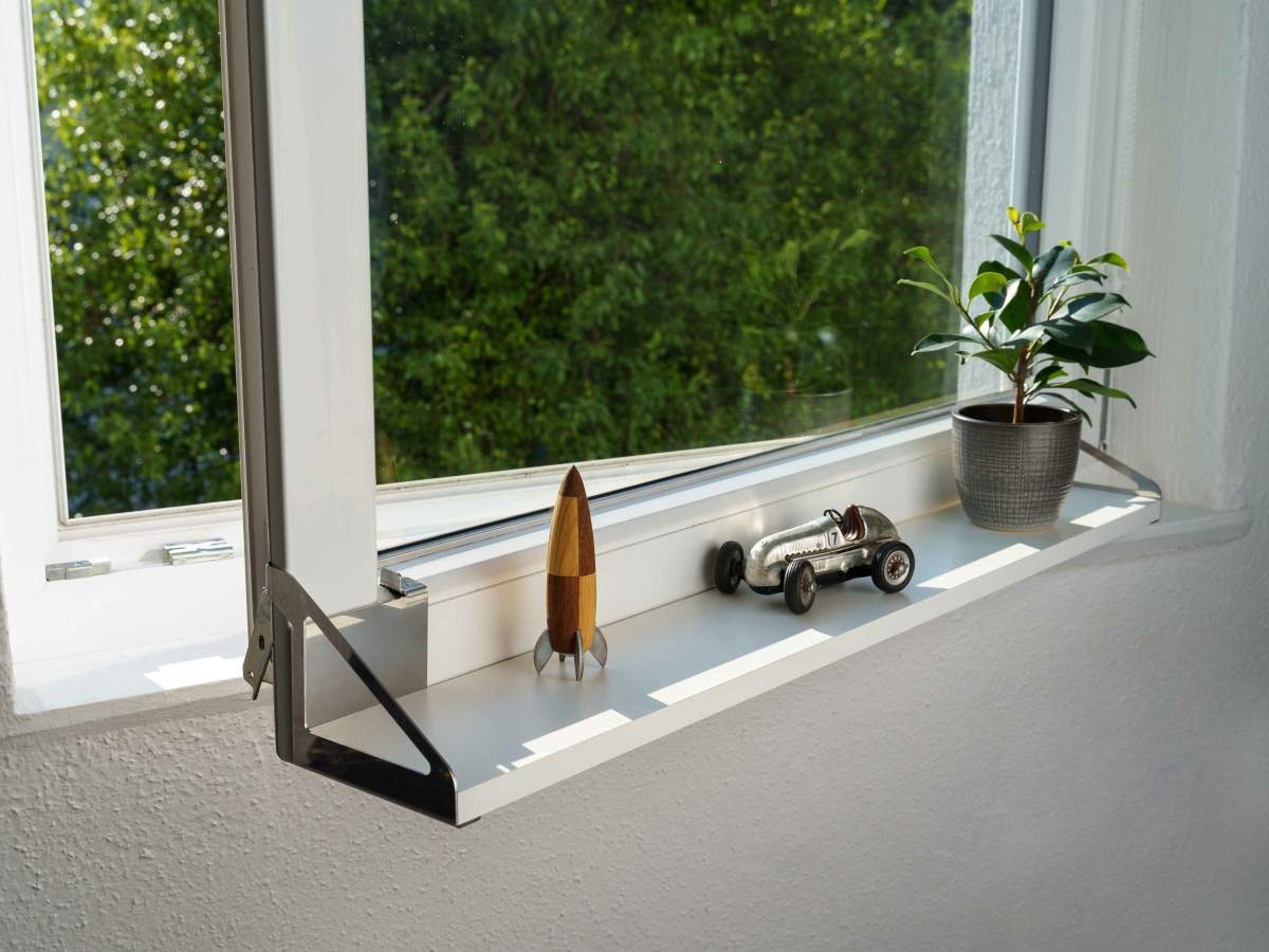 Bankschalter Fensterausstattung Fensterbank Aus Kunststoff (PVC)