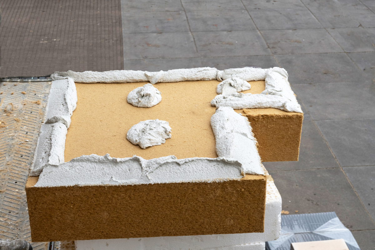 Energetische Sanierung eines Baustoffmarktes in Leipzig mit einem WDVS ...