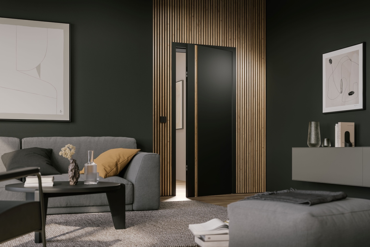 Puristisches Design ohne Türdrücker - bauhandwerk